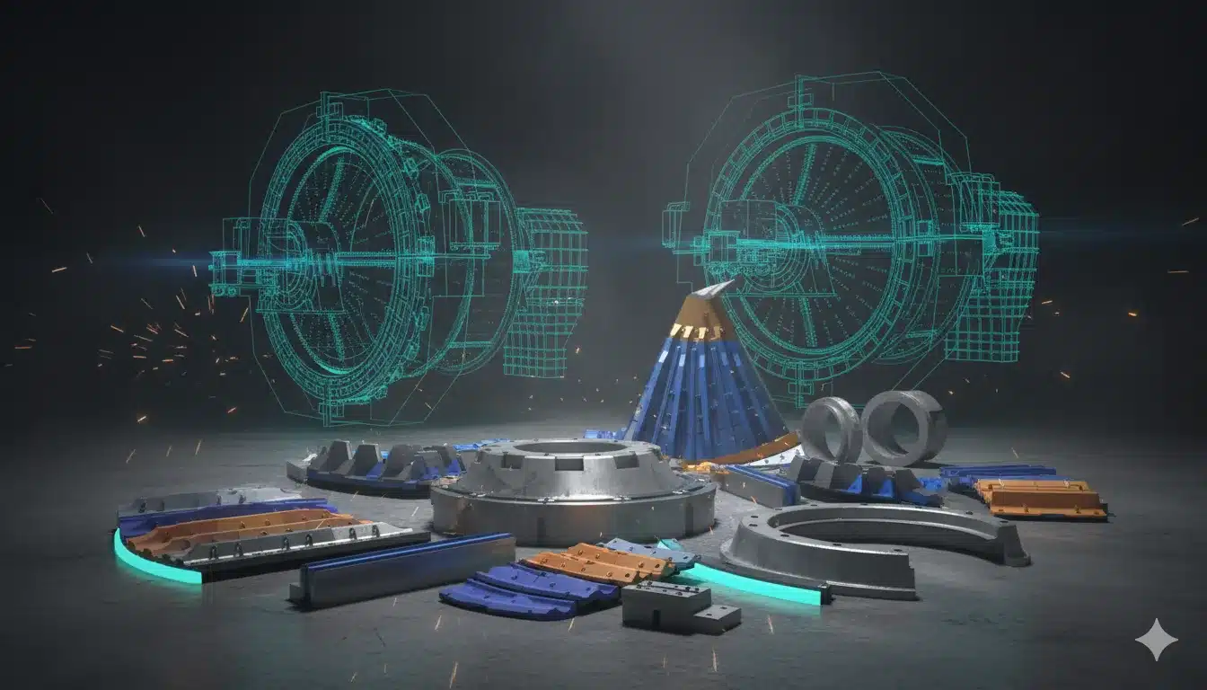 Industrial Spare Parts | SAG, VRM, Pumps | ATF